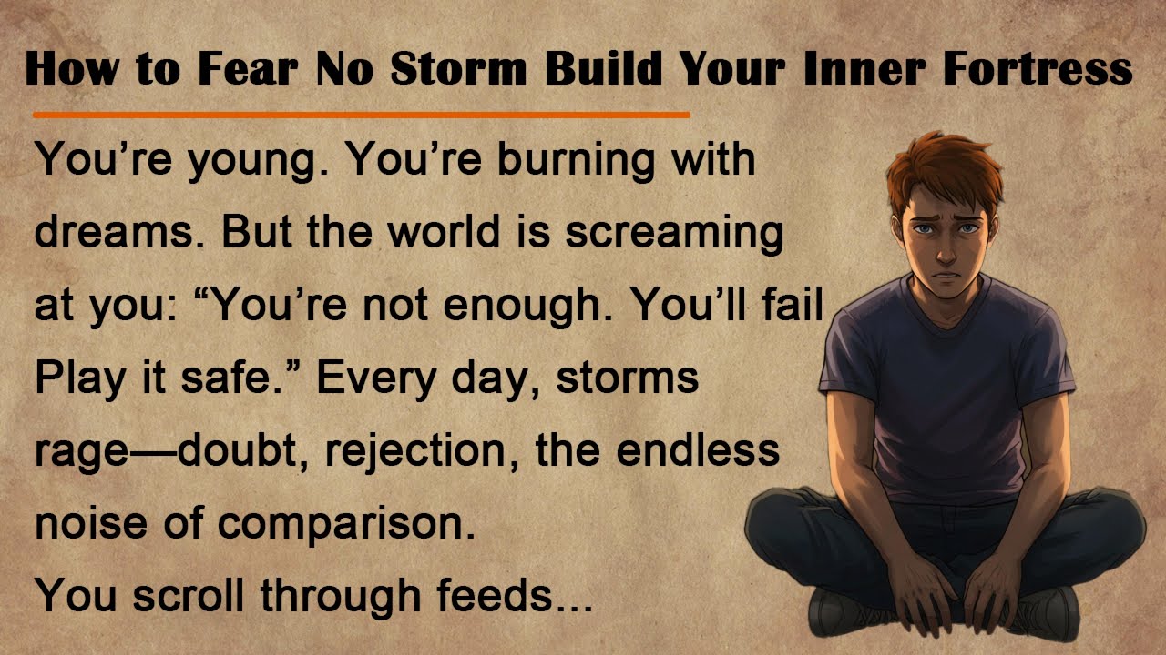 How to Fear No Storm Build Your Inner Fortr丨Improve your english ...