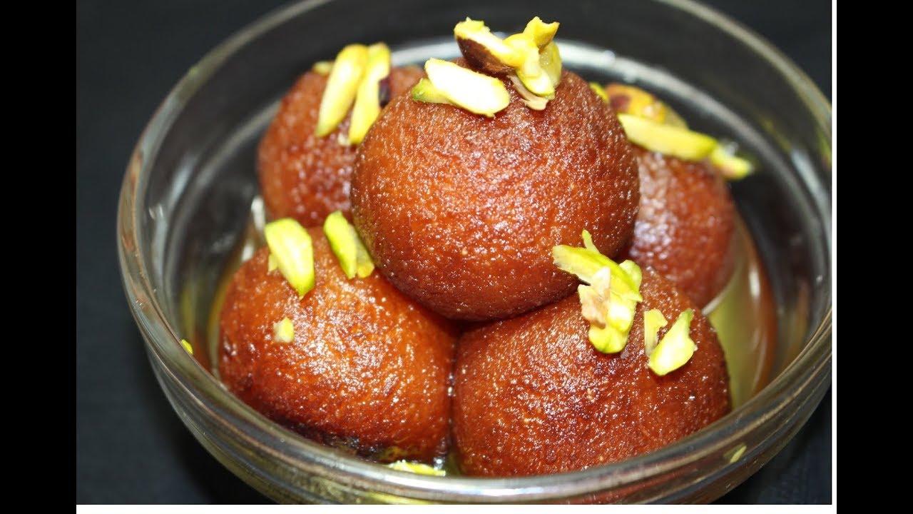 GULAP JAMUN | HOW TO MAKE GULAP JAMUN | GULAP JAMUN WITH MILK POWDER ...