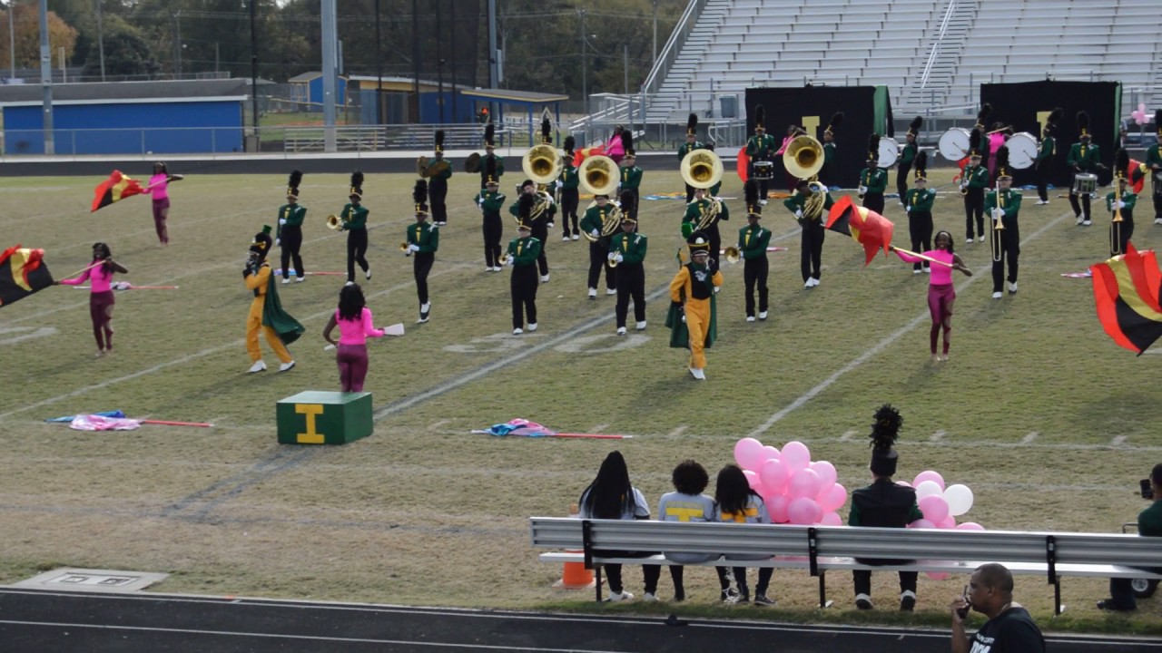 Independence High School Big Marching Band in Greensboro, NC - YouTube