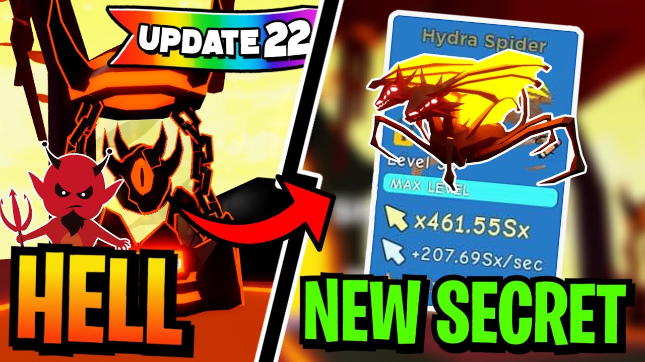 INSANE NEW HELL 👿 UPDATE!!! NEW WORLD NEXT!!! | ROBLOX CLICKER ...