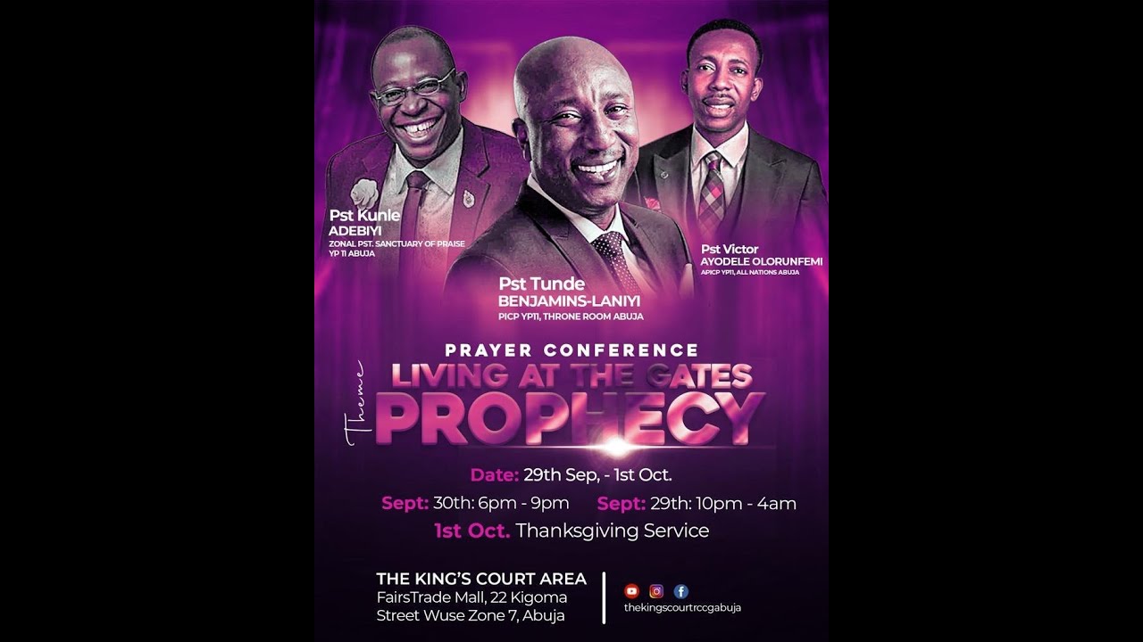 Pst Victor Ayodele Olorunfemi | Prayer Conference | Day 1 | September ...