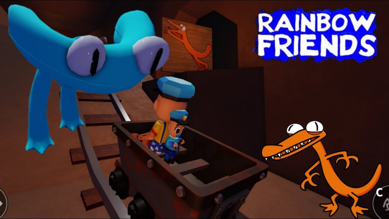 Roblox Rainbow Friends Chapter 2 Cart Ride Sequence + Ending - YouTube