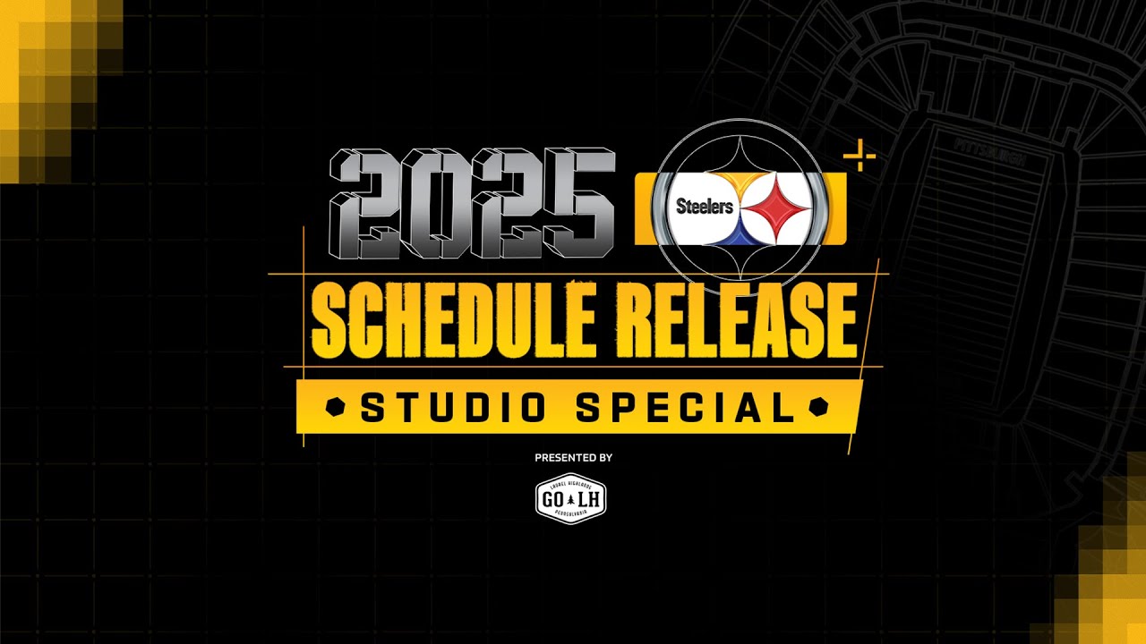Breakdown of Steelers 2025 Schedule | Pittsburgh Steelers - YouTube