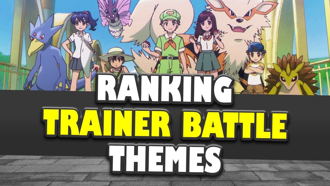 Every Pokémon Trainer Battle Themes Ranked - YouTube