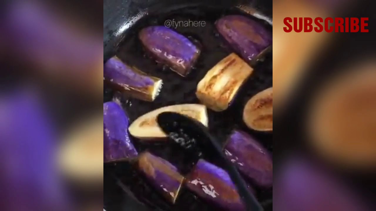 Resepi Terung Goreng Berlada - YouTube