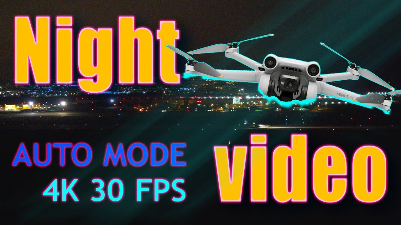 DJI Mini 3 Pro - My first night video - YouTube