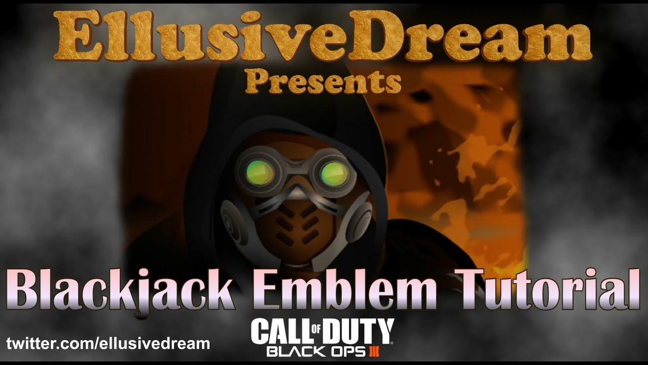 Blackjack Specialist CoD Emblem Tutorial by EllusiveDream - YouTube
