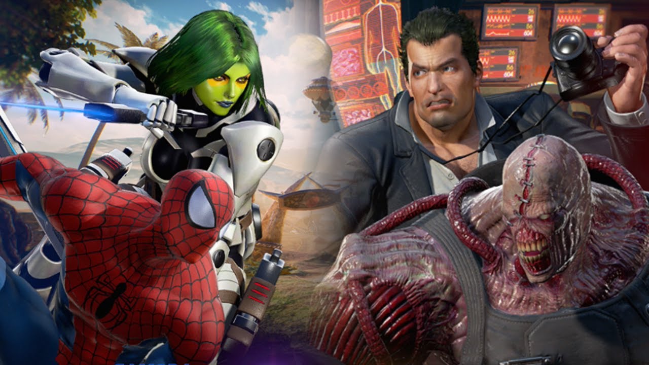 NEMESIS - GAMORA - SPIDERMAN - FRANK: Full Matches Marvel Vs Capcom ...