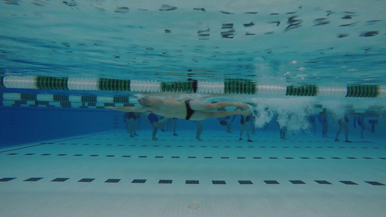 Swimming - arm lead one arm drill - YouTube