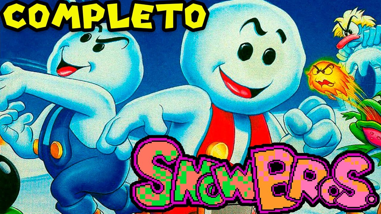 SNOW BROS COMPLETO (NINTENDO NES) - Pepe el Retro Mago - YouTube