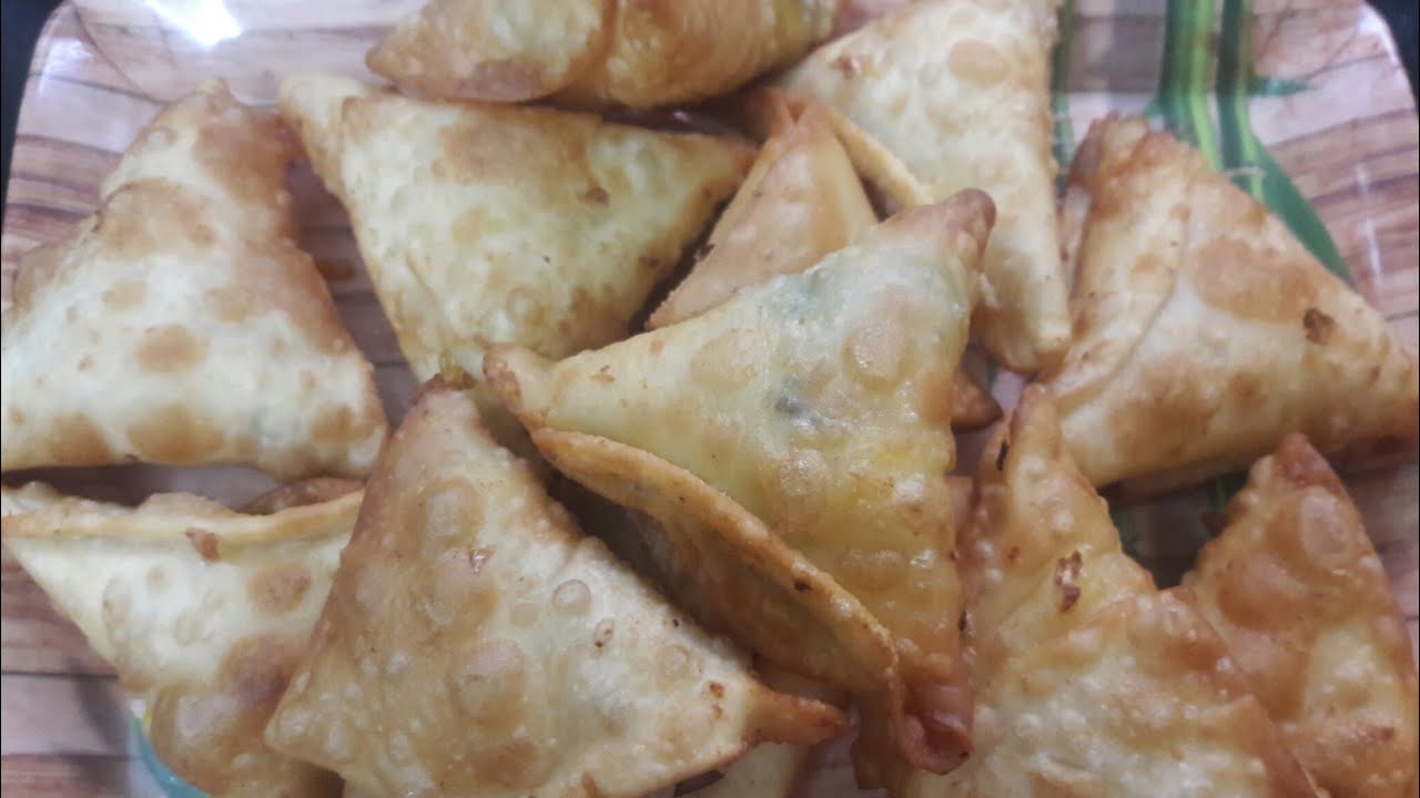 Sweet corn samosa with homemade samosa sheets😊 - YouTube