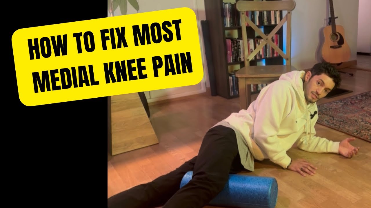 How to Fix Most Medial Knee Pain - YouTube
