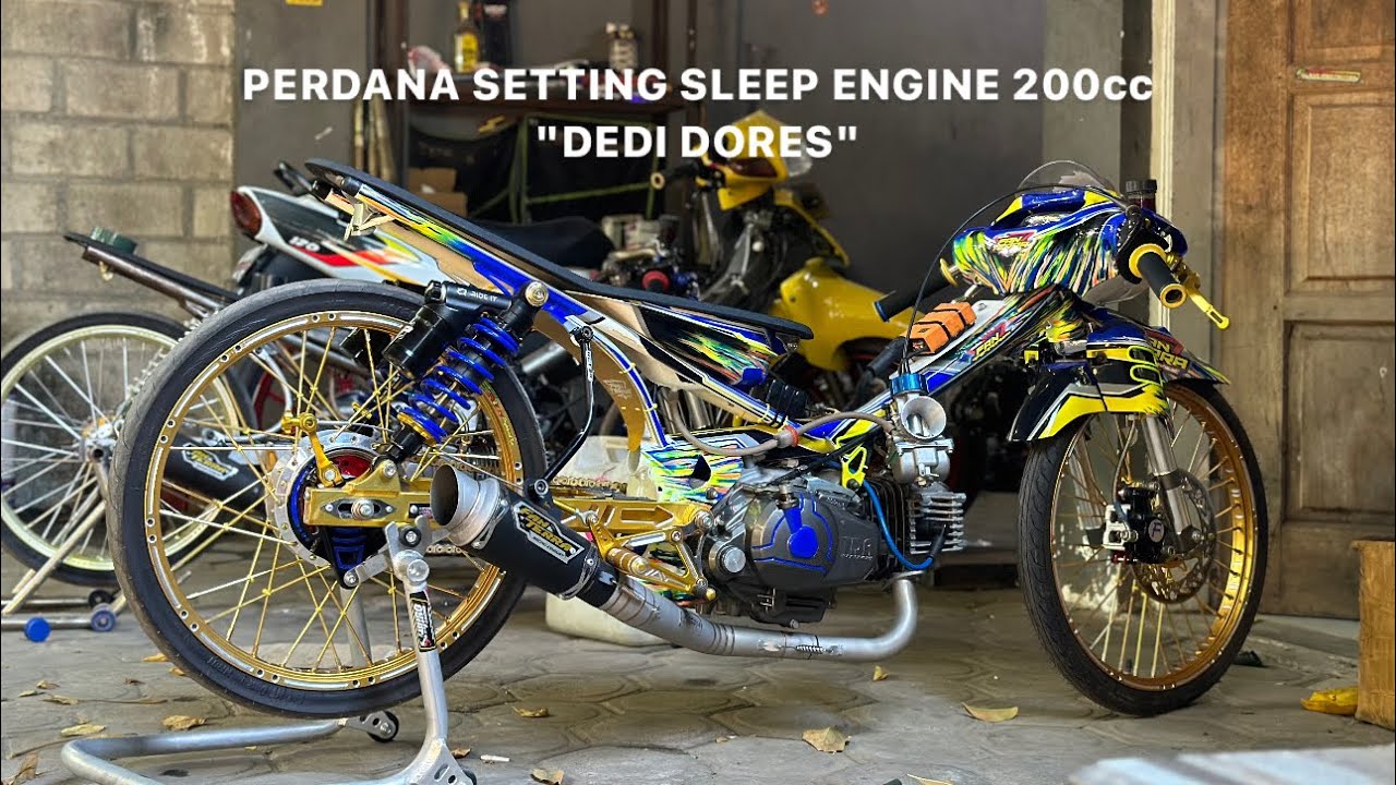 PART 1 | PERDANA SETTING SLEEP ENGINE 200cc "DEDI DORES" !! - YouTube