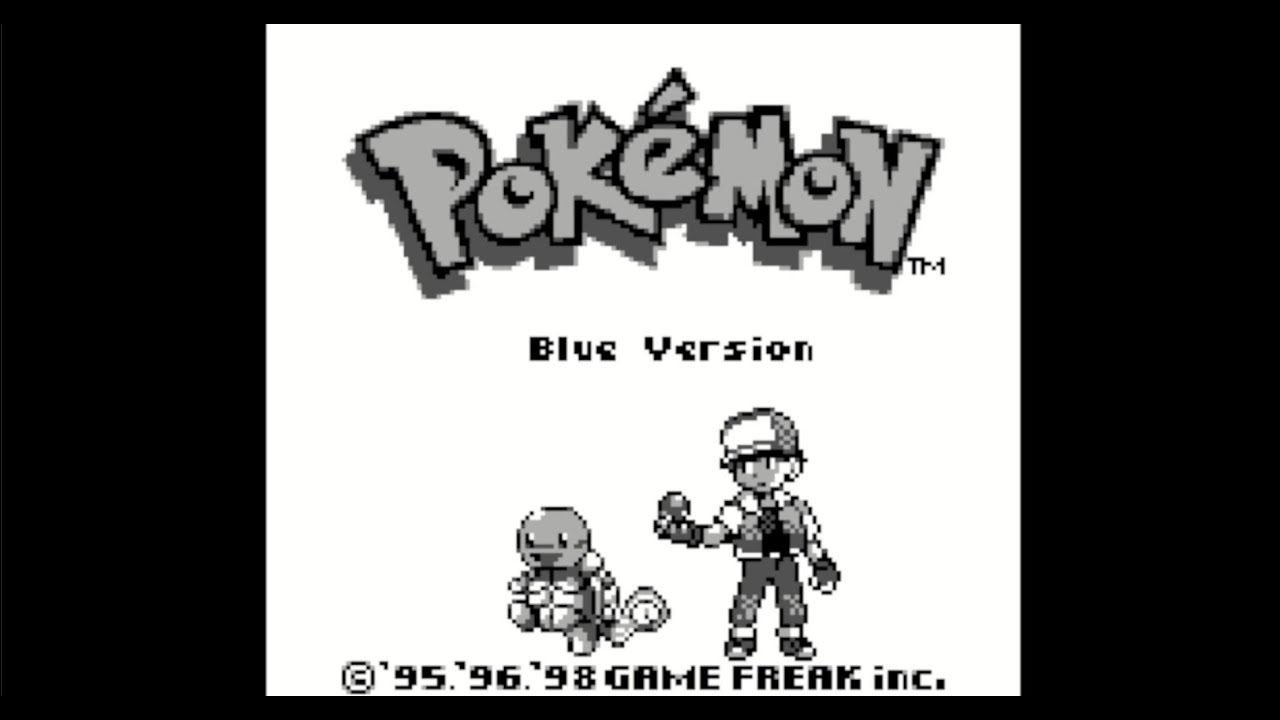 Pokémon Blue Full Walkthrough With Squirtle No Commentary - YouTube
