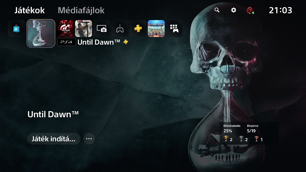 Until Dawn (PS4-PS5) - XMB Menu Theme Music - High Quality - YouTube