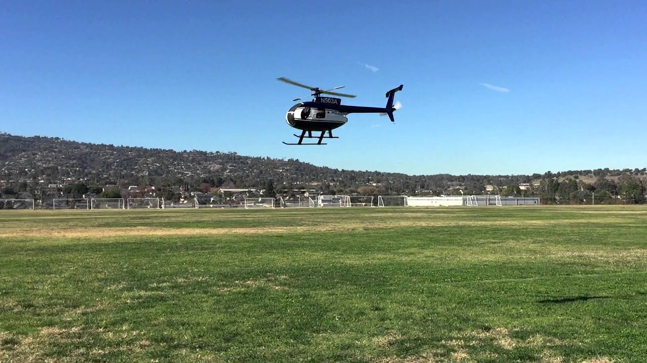 ALIGN TREX 500 MD 500 Police RC Helicopter - YouTube