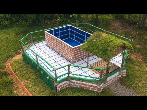 Build Hidden Home Under Swimming Pool - YouTube