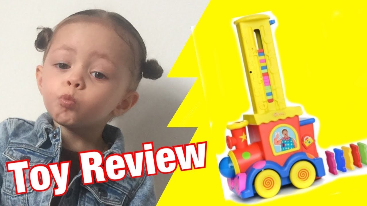 TOY REVIEW!! Mr tumble domino train !! 🚂 - YouTube