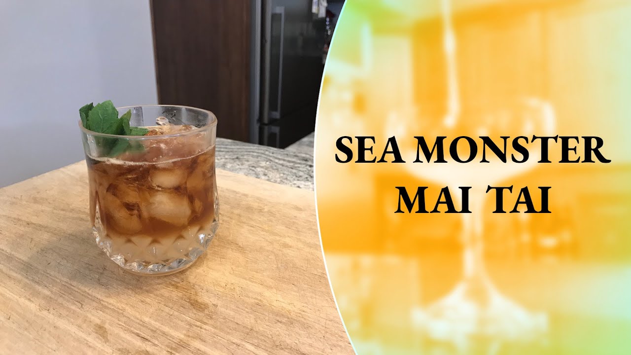 How to Make the Sea Monster Mai Tai (from Kraken Rum) - Rum Cocktail ...
