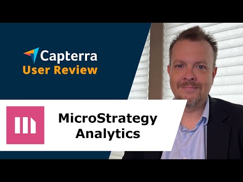 MicroStrategy Analytics Review: MicroStrategy is a Powerful BI Tool - Stakeholders are Delighted!