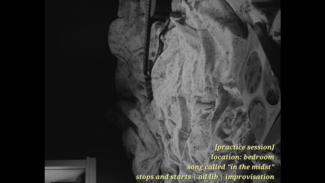 "in the midst" [practice session] ; Practice is to stumble into magic ...