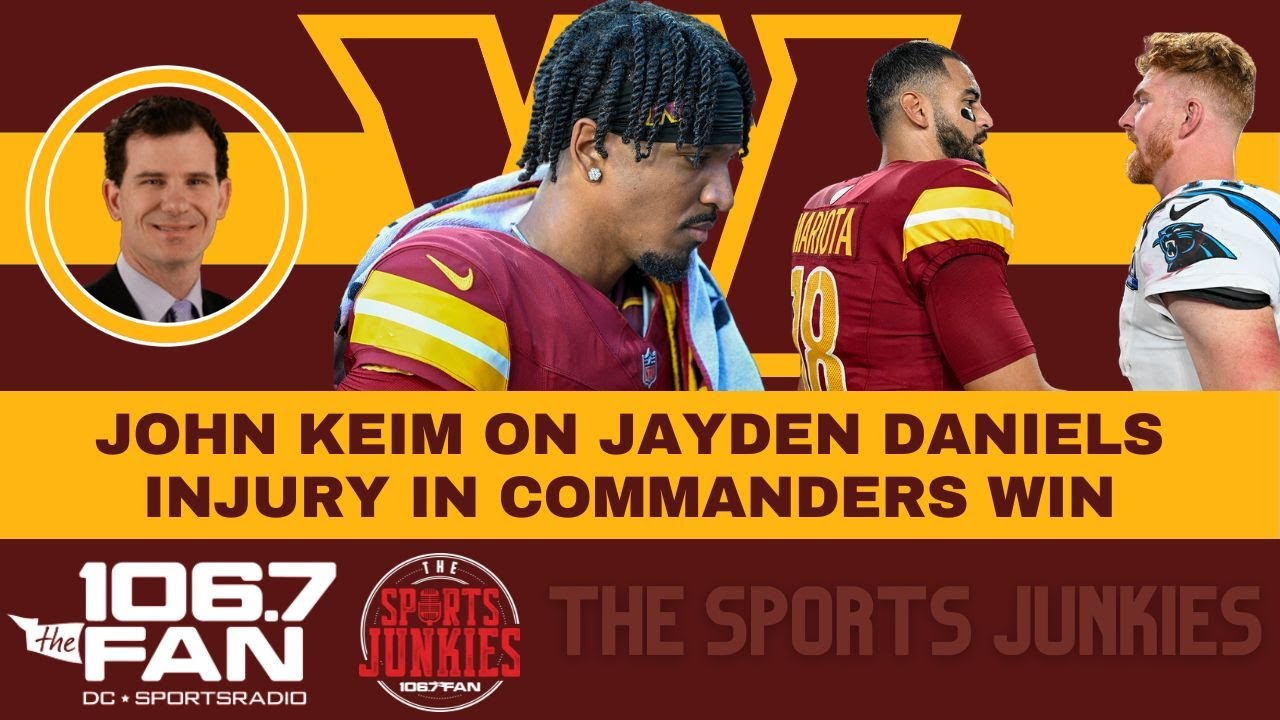 John Keim Highlights #commanders Blow Out Win | Sports Junkies - YouTube