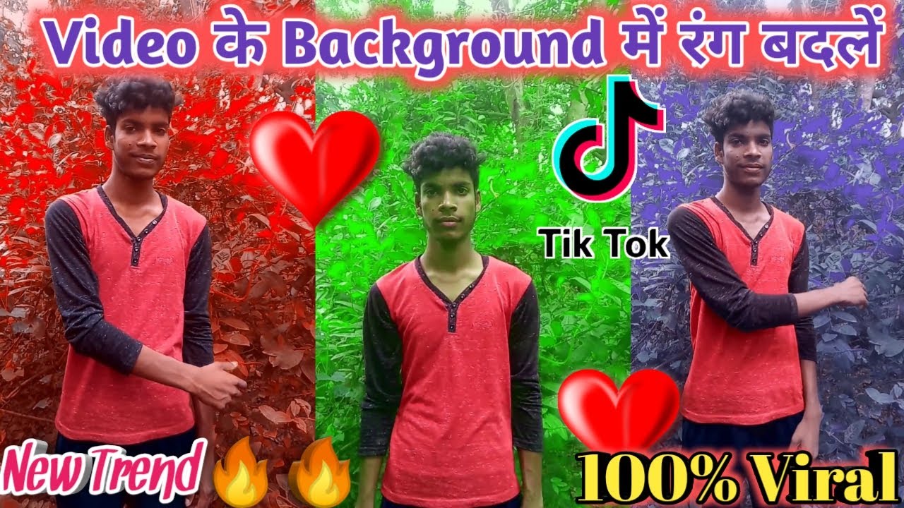 How to change video background color | Video me color change - YouTube