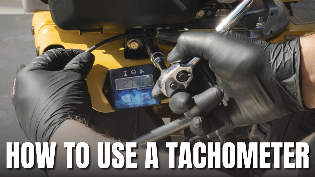 How To Use A Digital Tachometer To Adjust Engine Speed On Your Pressure ...