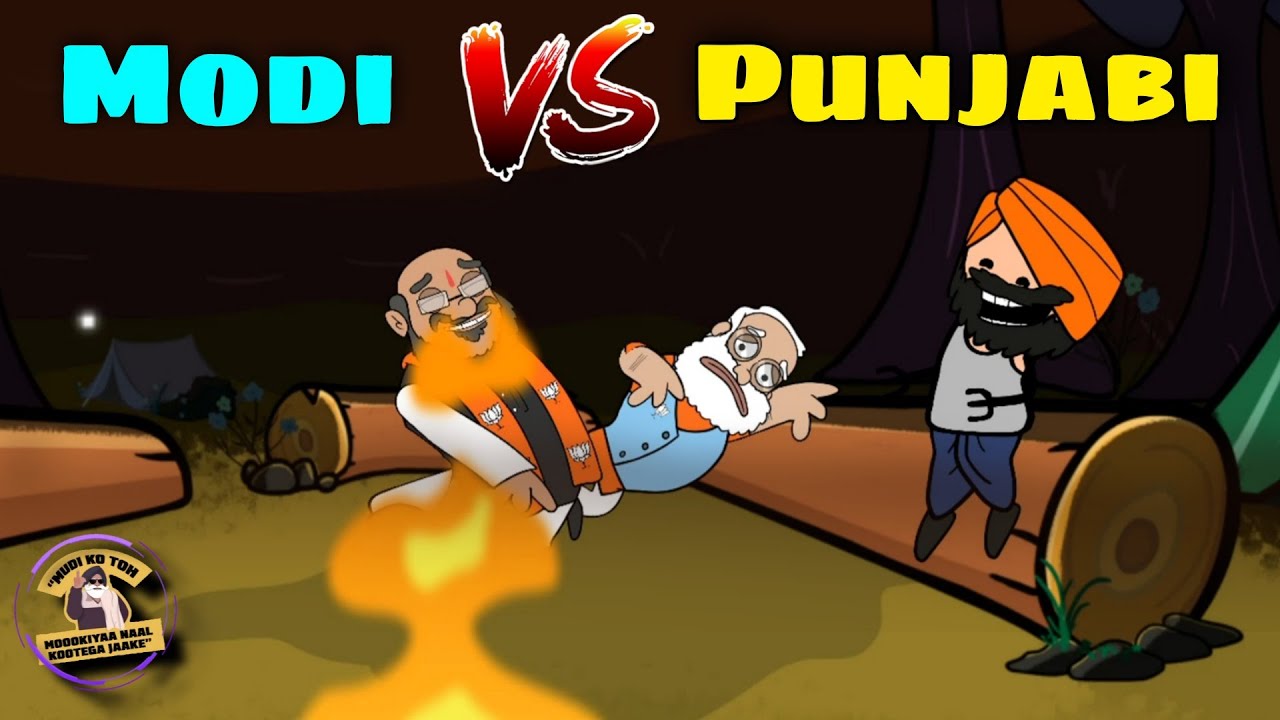 Modi VS Kisan Funny Video | Punjabi Kisan | Modi | Amit Shah | Farmer ...