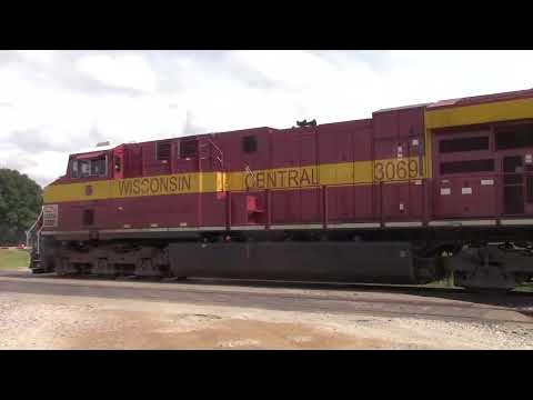 WISCONSIN CENTRAL HERITAGE unit leads CN M396 - YouTube