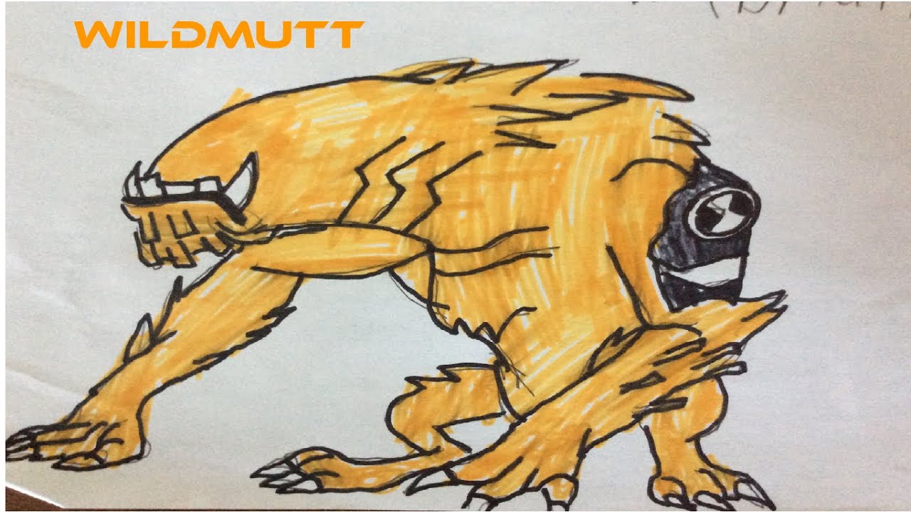 drawing with k.f.a presents how to draw wildmutt - YouTube