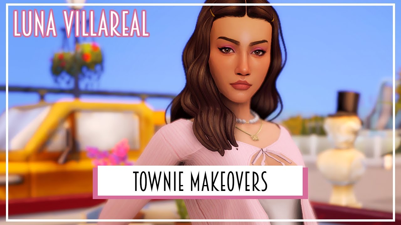Making Over Luna Villareal The Sims 4 Speed CAS - YouTube