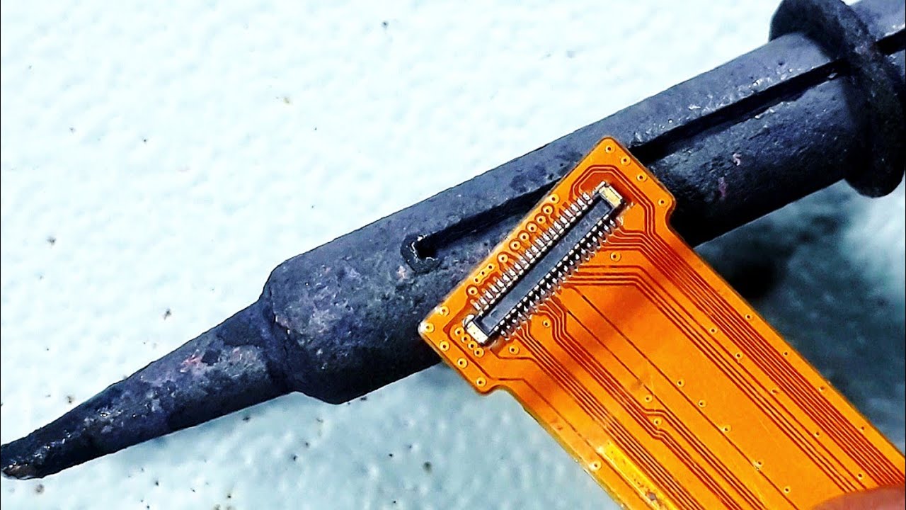 HOW TO Remove ANY LCD CONNECTOR ON LOGIC BAORD - YouTube
