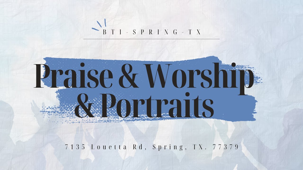 Praise & Worship & Portraits // Sunday Morning Live - YouTube