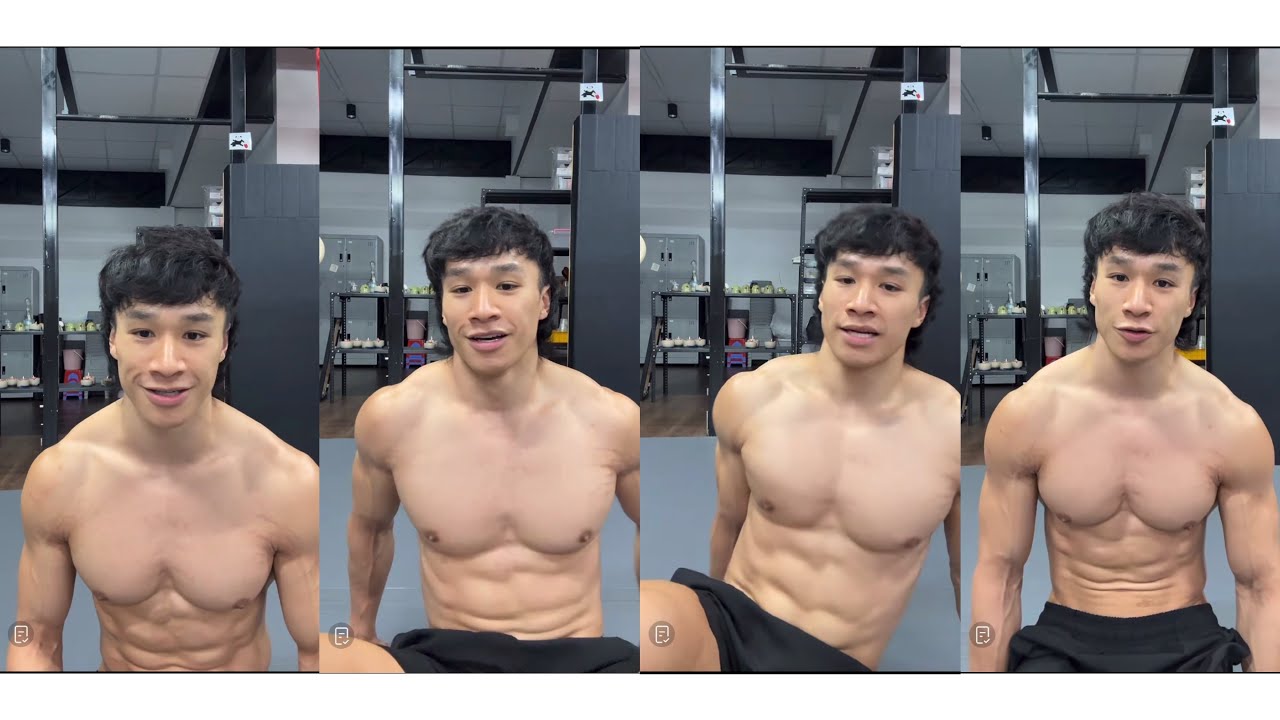 Cute Asian Hunk With Ripped Muscles - YouTube