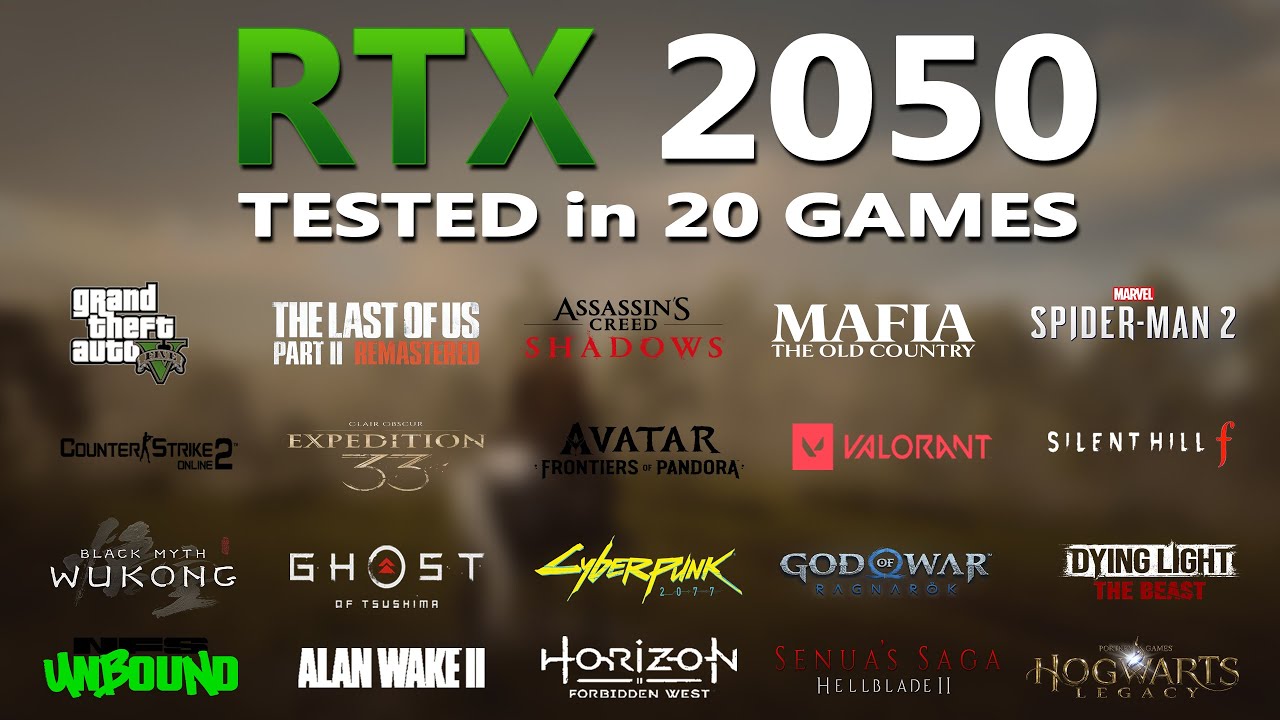 NVIDIA RTX 2050 Gaming Benchmark Test in 2026 | Is it enough in 2026 ...