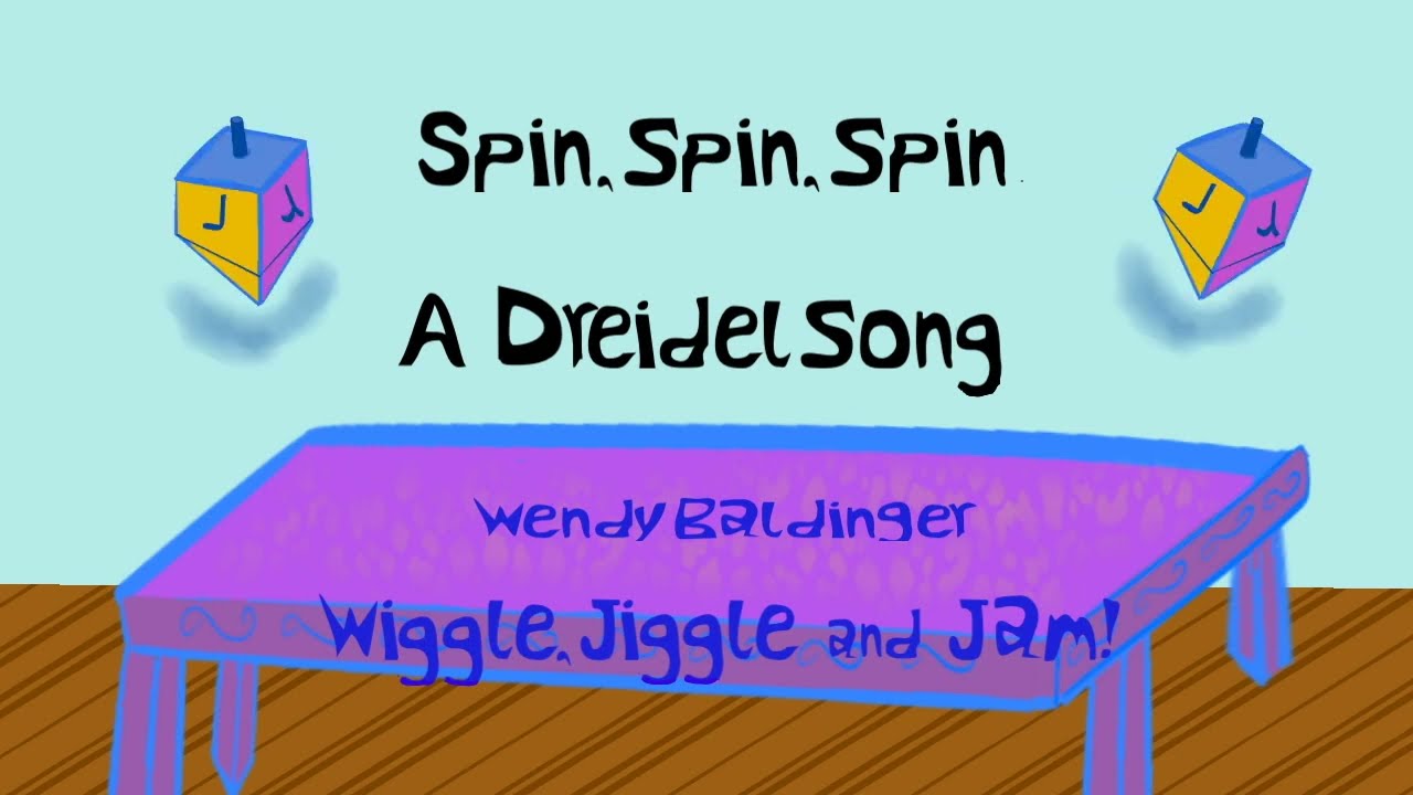 Spinning Dreidel Animation