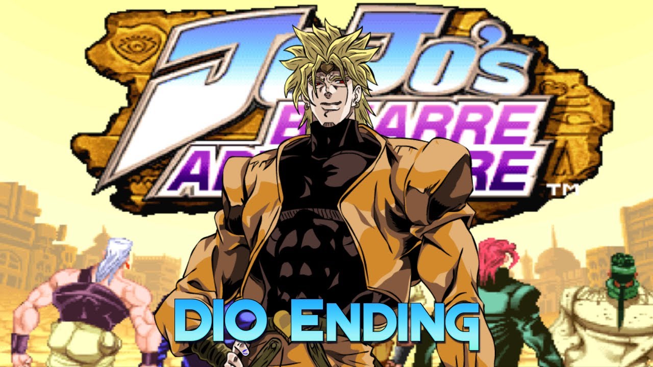 JoJo's Bizarre Adventure - DIO Ending - PlayStation (Arcade Mode) - YouTube