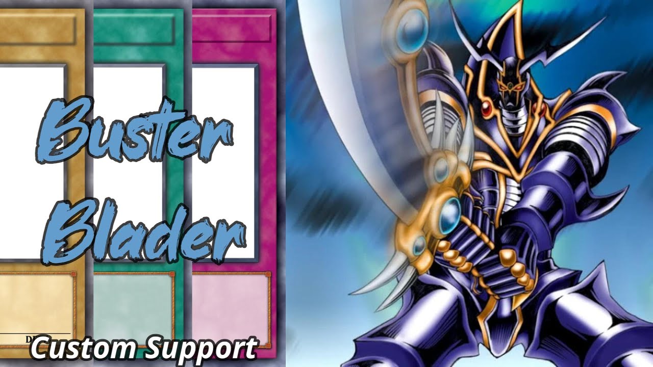 Custom Cards: Buster Blader - YouTube
