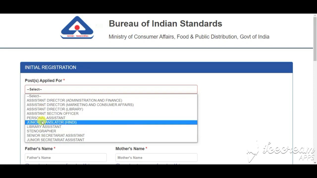 BIS ONLINE FORM 2020 KAISE BHARE | BIS RECRUITMENT FORM APPLY ONLINE ...