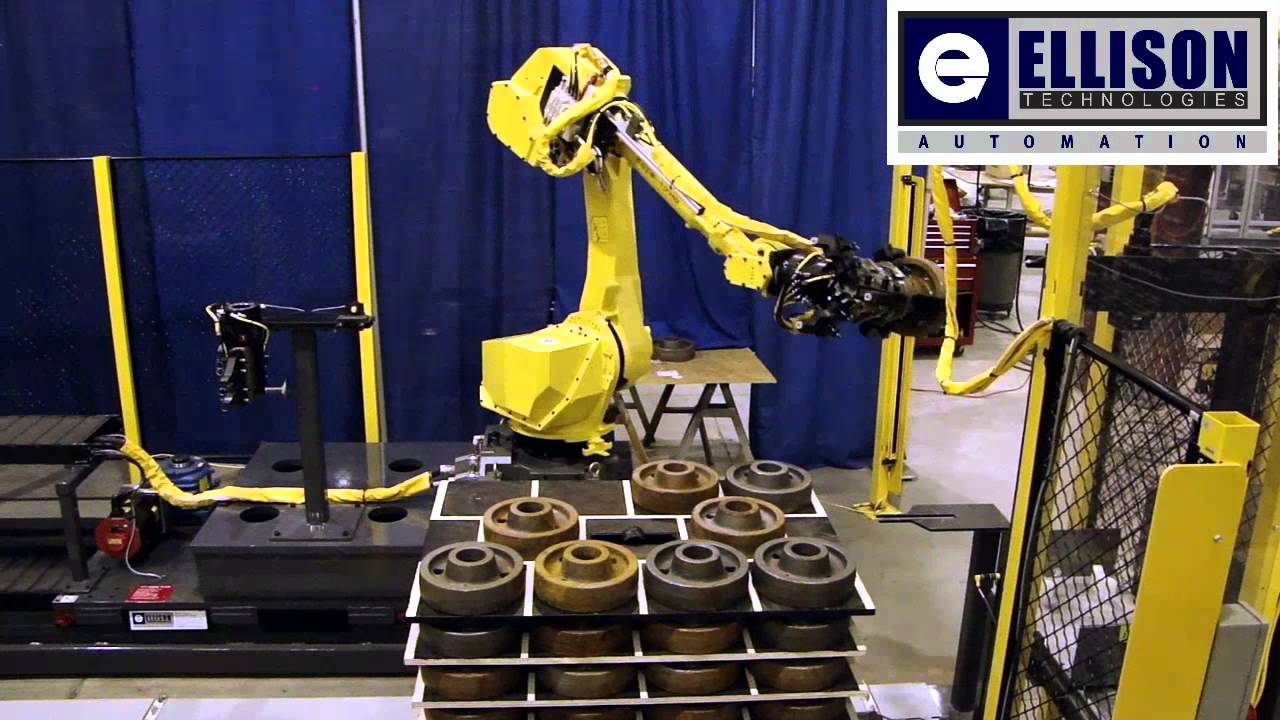 Machine Tending Automation - YouTube