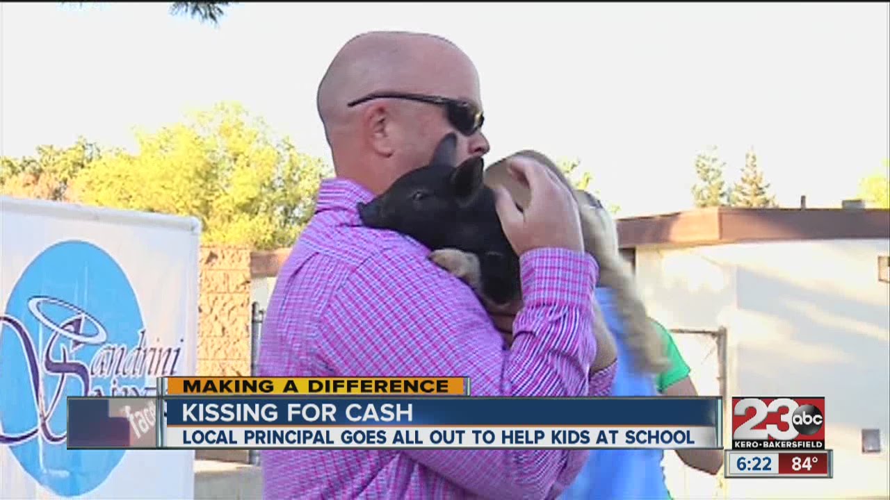 Sandrini Elementary administrator raises money for good cause - YouTube