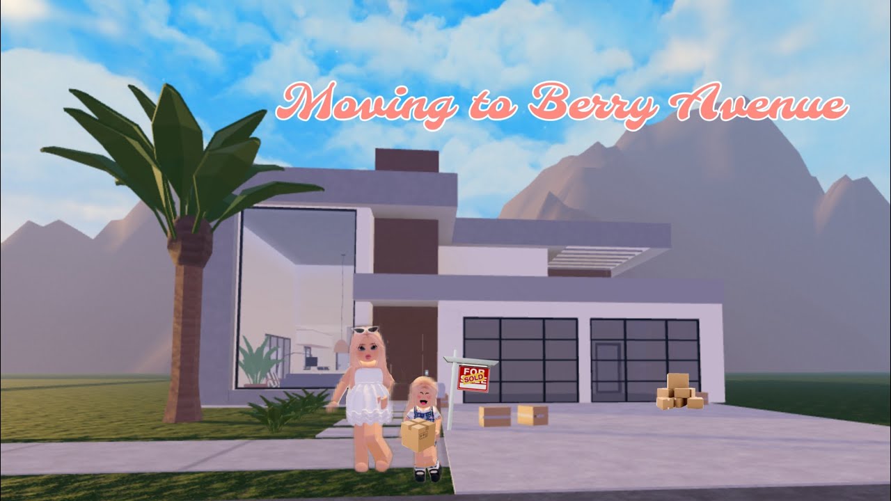 Moving to Berry Avenue | Berry Avenue Roblox RP - YouTube