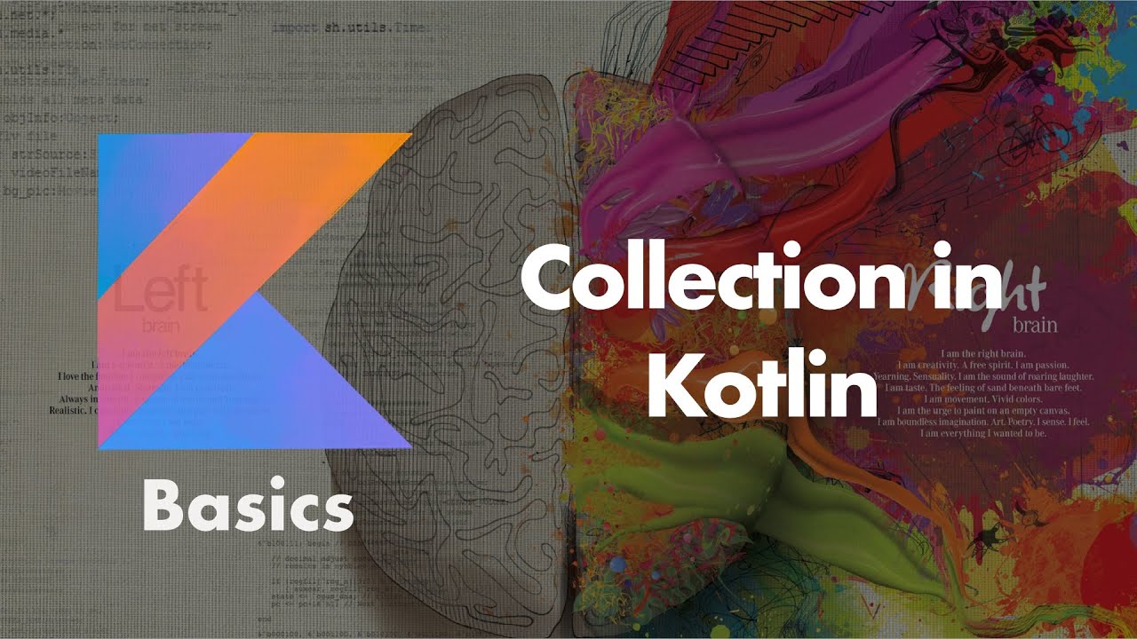 Collection In Kotlin Kotlin Basic Kotlin In Tamil Youtube