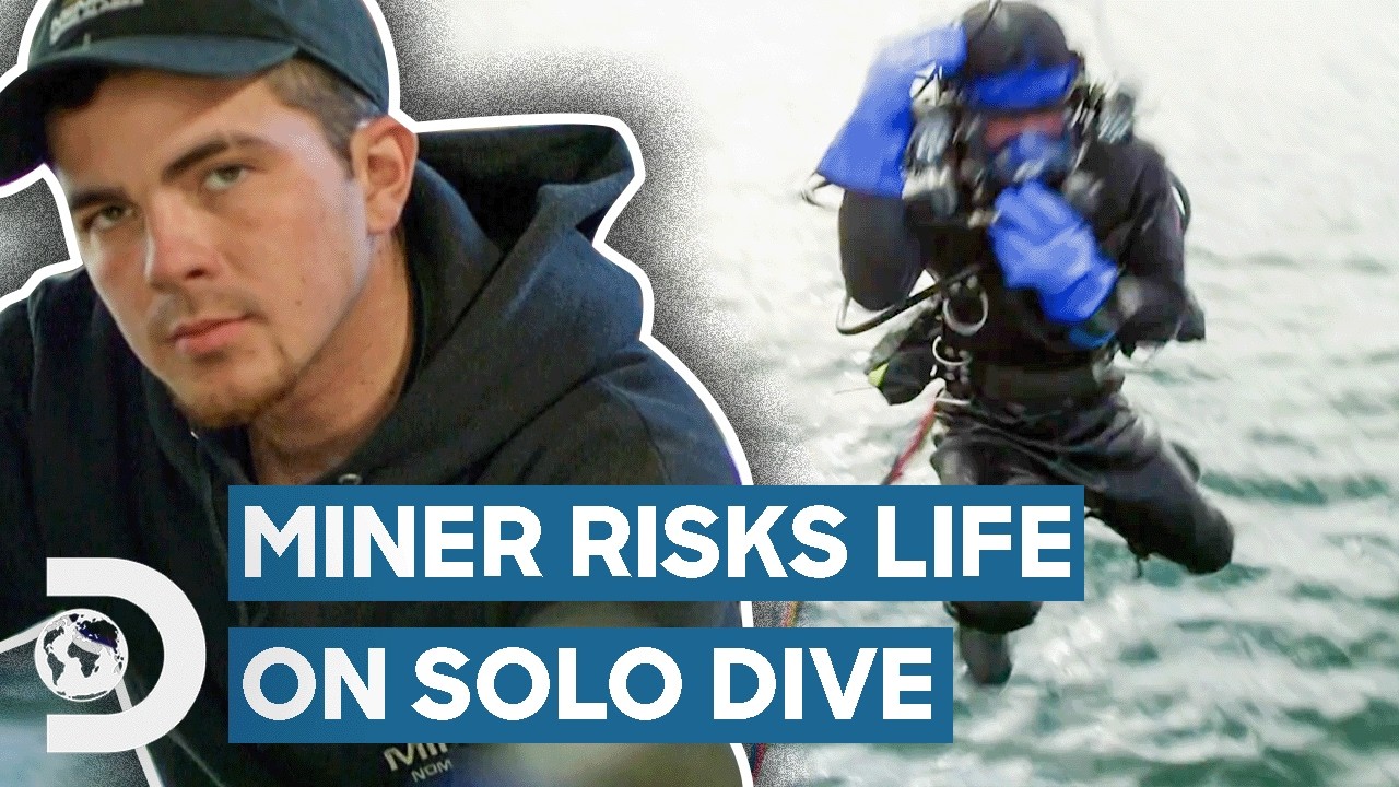 Chris McCully Risks Life In Solo Dive Hunting For Gold | Gold Divers ...