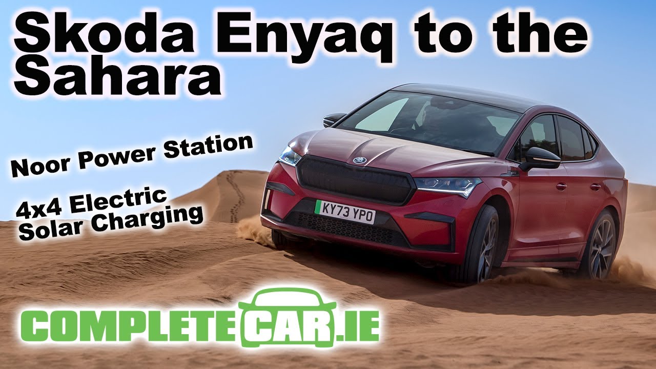 Skoda Enyaq Sahara Special | We drive into the Moroccan desert via a ...