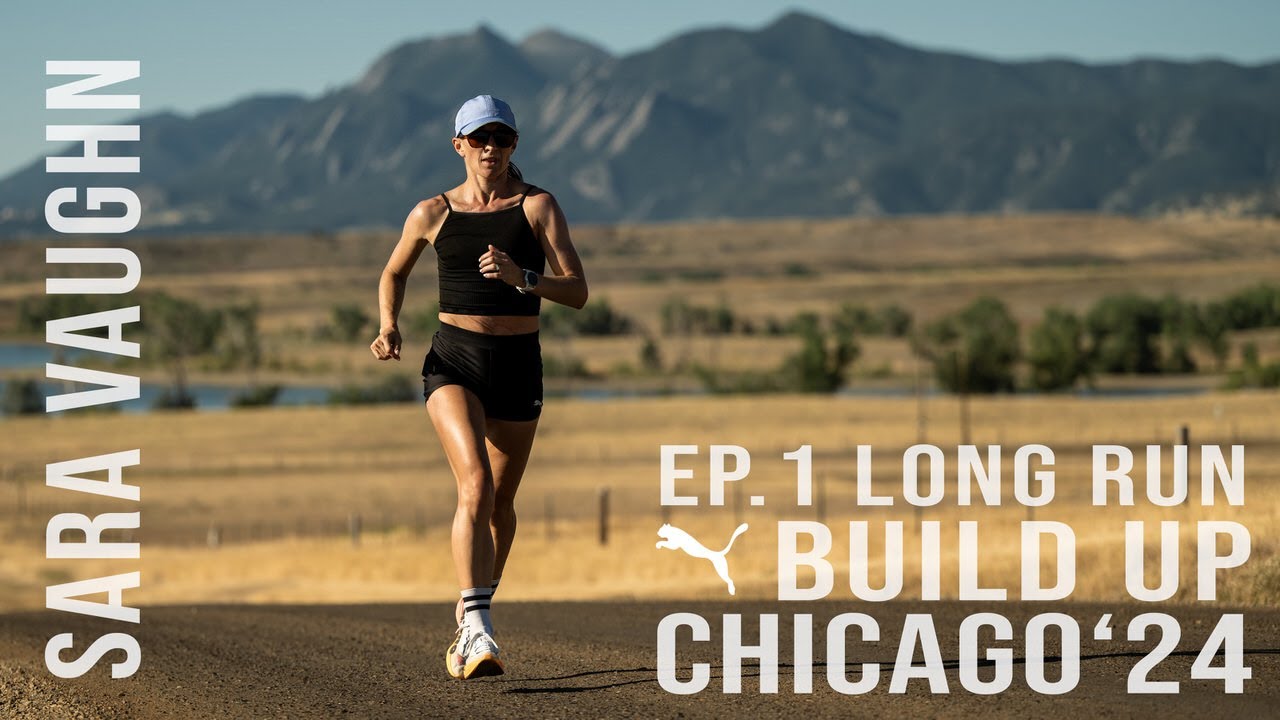 CHICAGO MARATHON BUILD '24 | EP.1 20M LONG RUN | SARA VAUGHN - YouTube