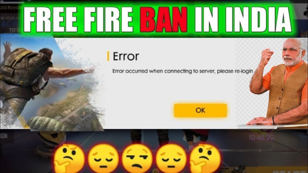 FREE FIRE BAN IN INDIA TODAY || FF BAN || FF INDIA - YouTube