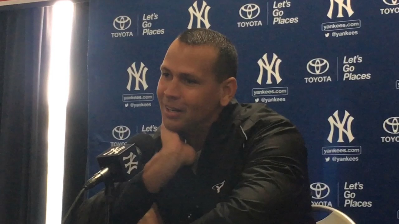 Alex Rodriguez begins news conference - YouTube