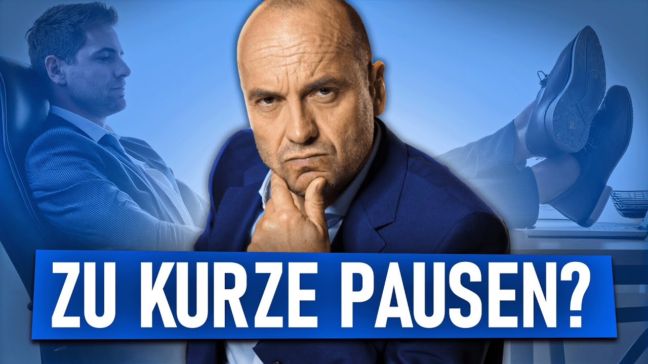 Wie lang MUSS eine Pause sein? - YouTube